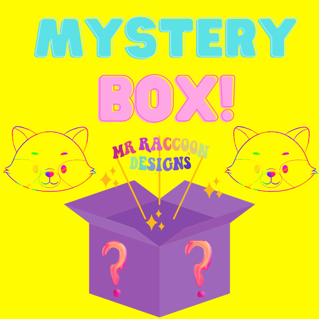 4 Piece Mix Mystery Box – Mr Raccoon Designs