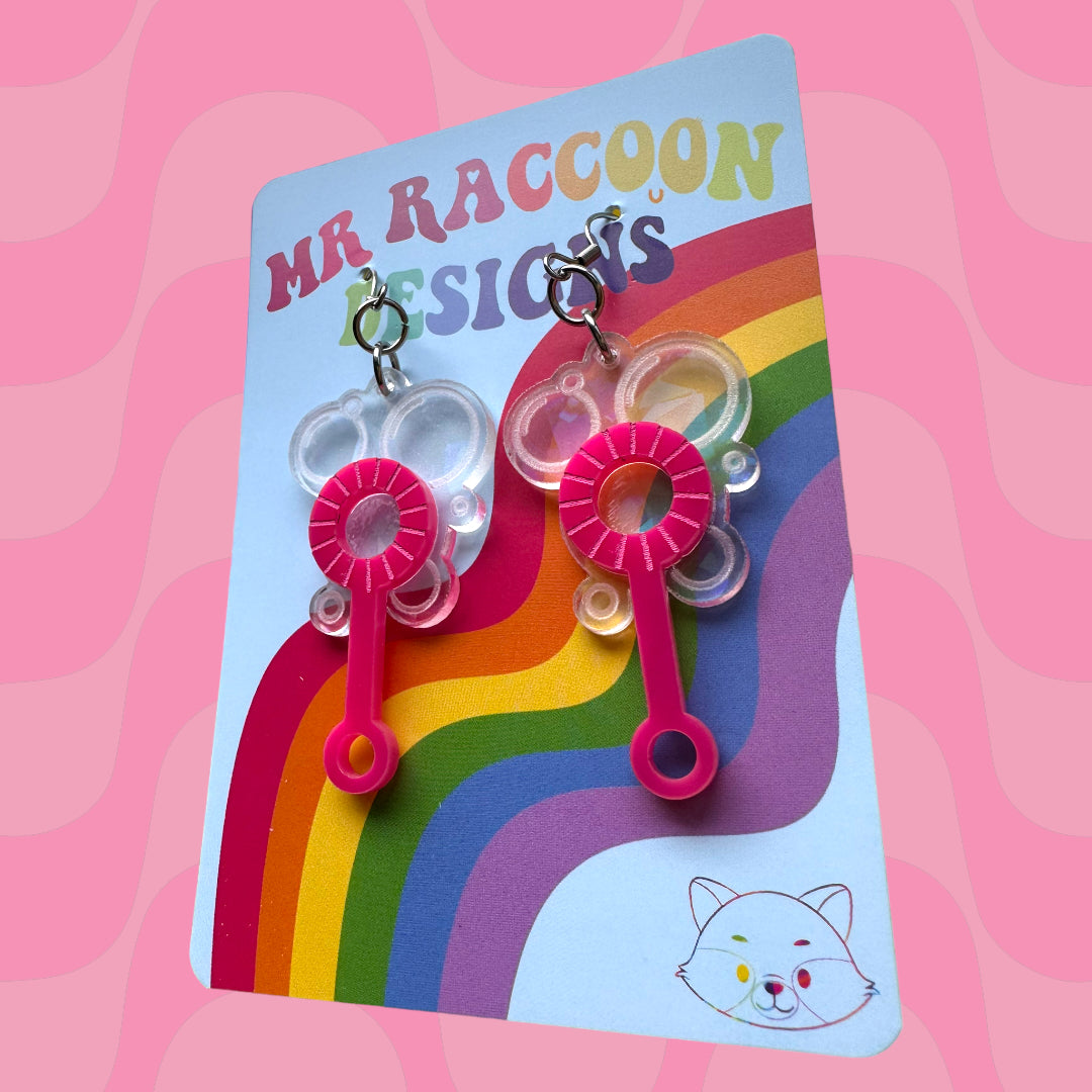 Double Bubble Dangles – Mr Raccoon Designs
