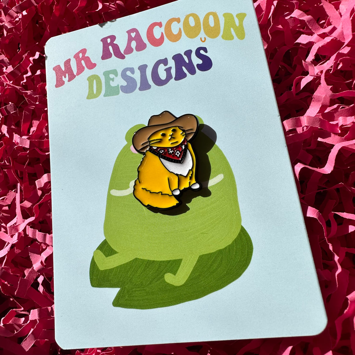 Rootin Tootin Good Boy Pin – Mr Raccoon Designs