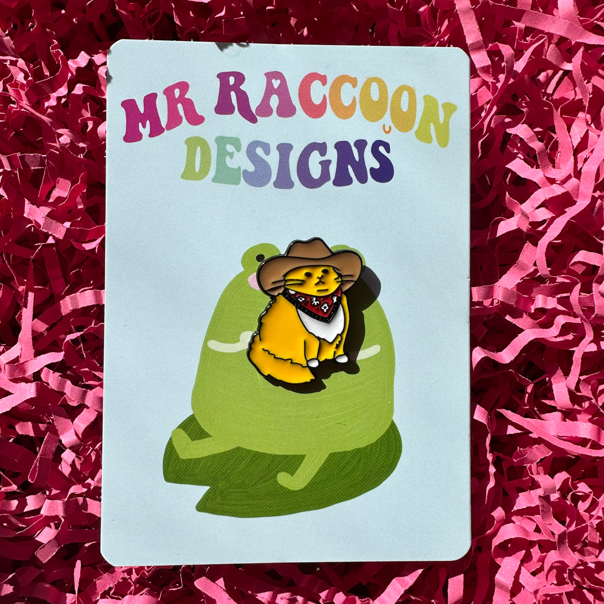 Rootin Tootin Good Boy Pin – Mr Raccoon Designs